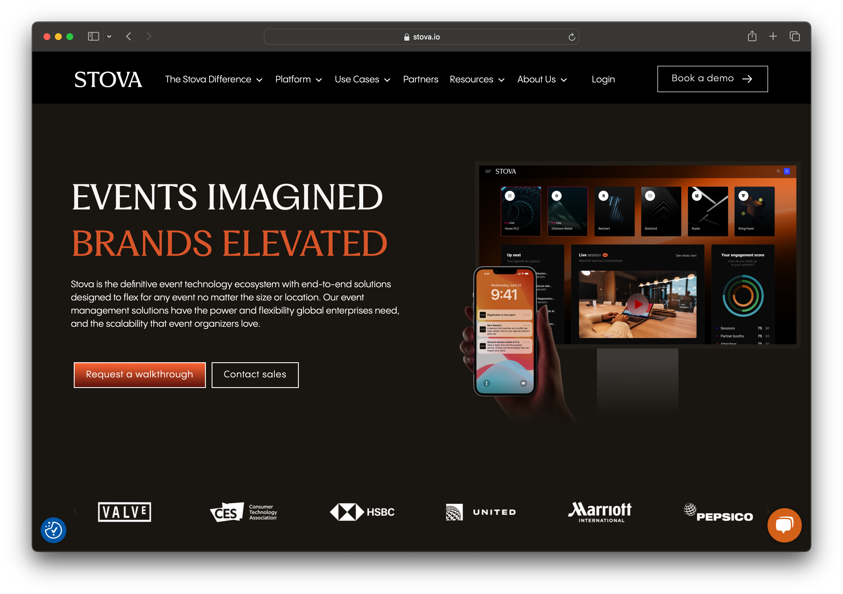Stova standard client login | Stova @ ASU
